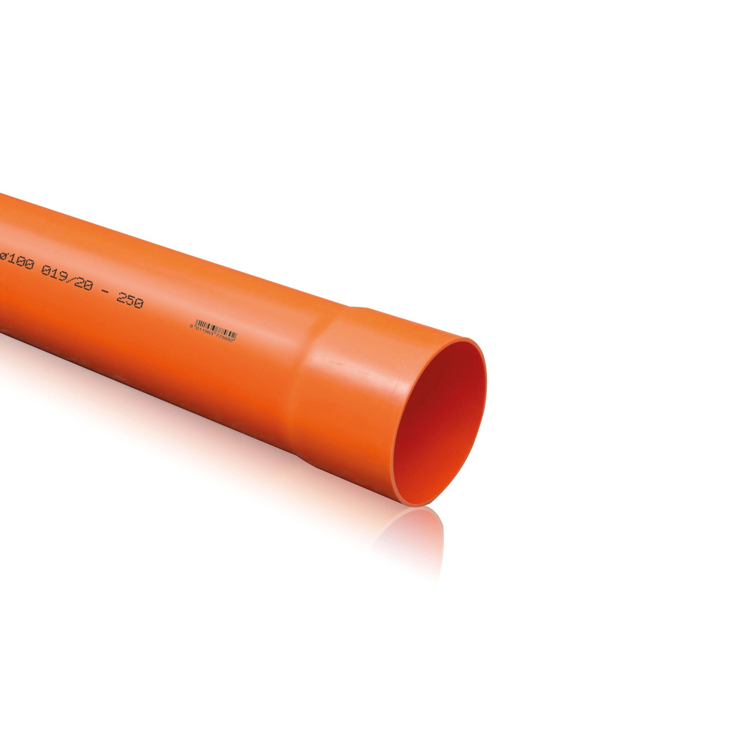 Tubo in PVC rigido arancione Ø 63 2 m acquista da OBI