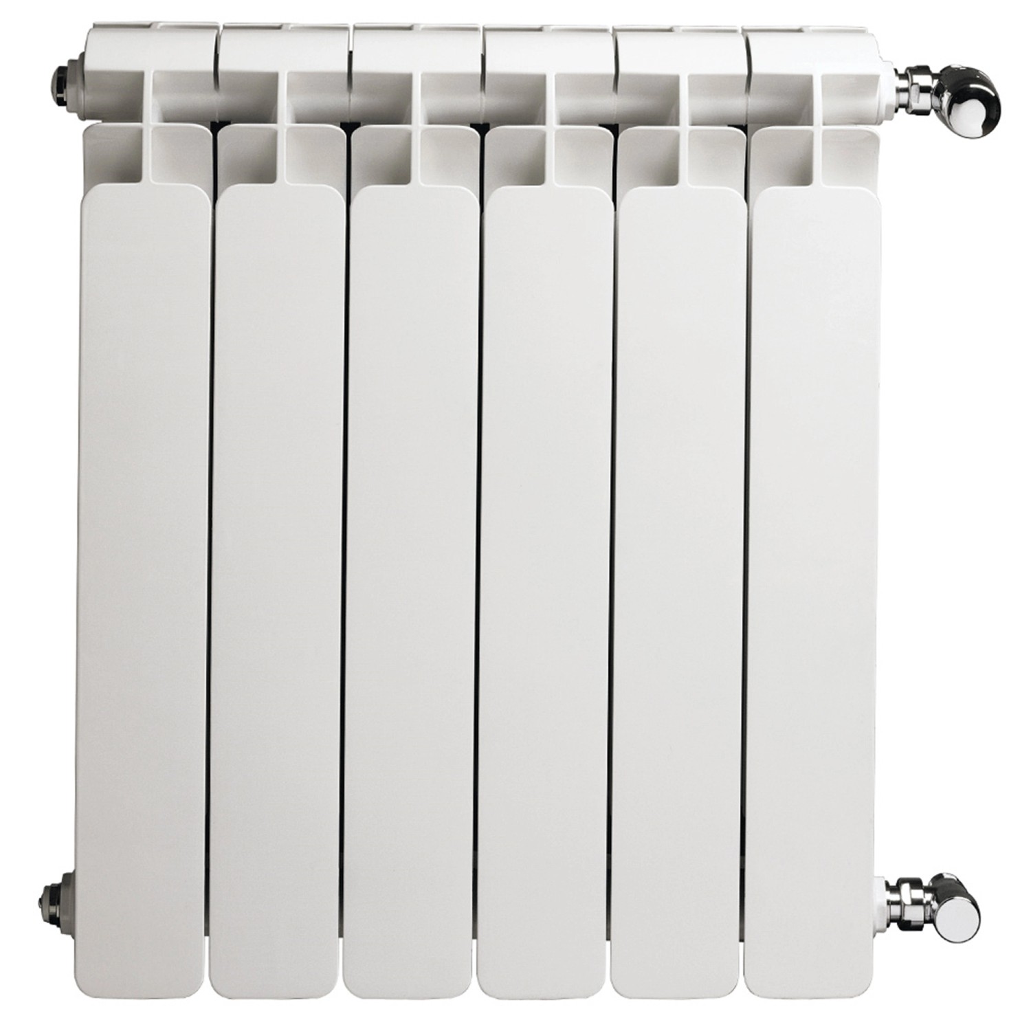 Radiatore alluminio Fly bianco 8 elementi 60 cm di interasse acquista ...