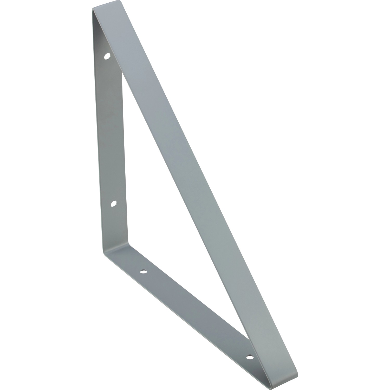 Staffa per mensola in metallo 27,2x27,2 cm grigia | OBI