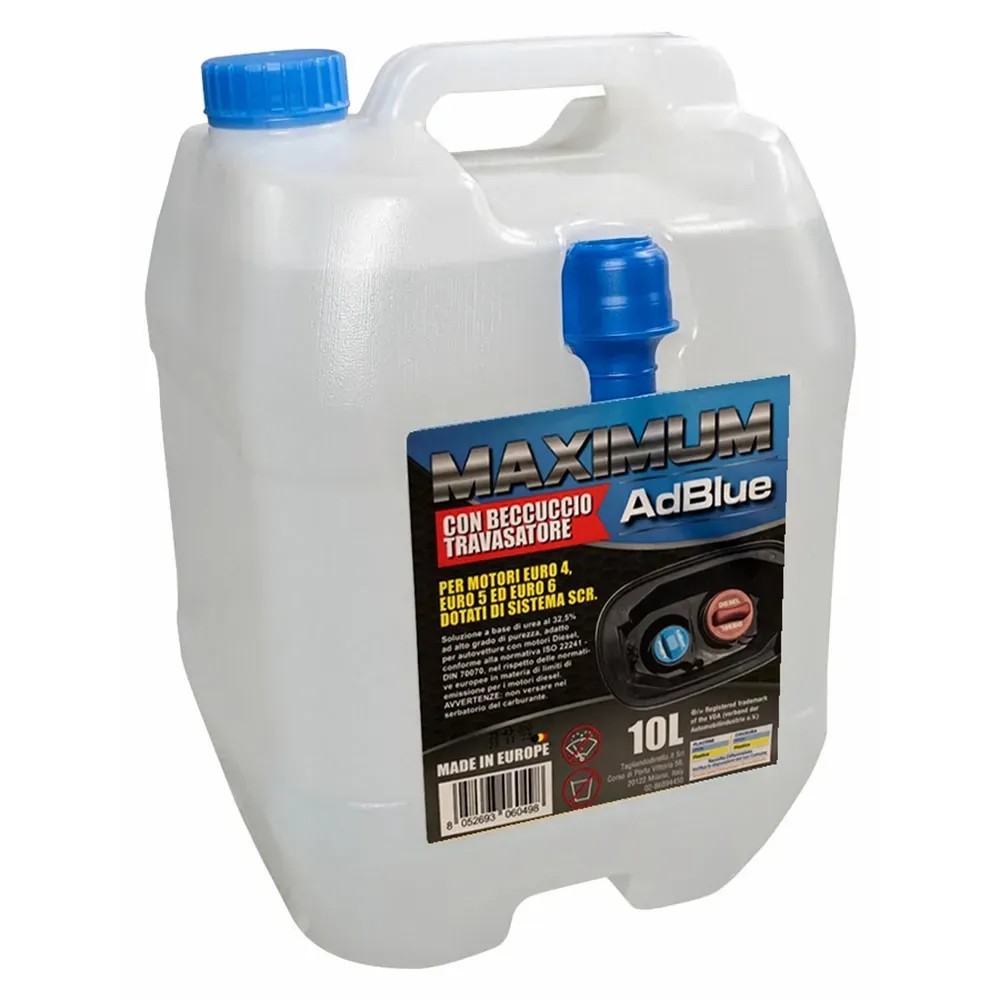 Additivo AdBlue MAXIMUM formato 10 l con beccuccio travasatore acquista ...