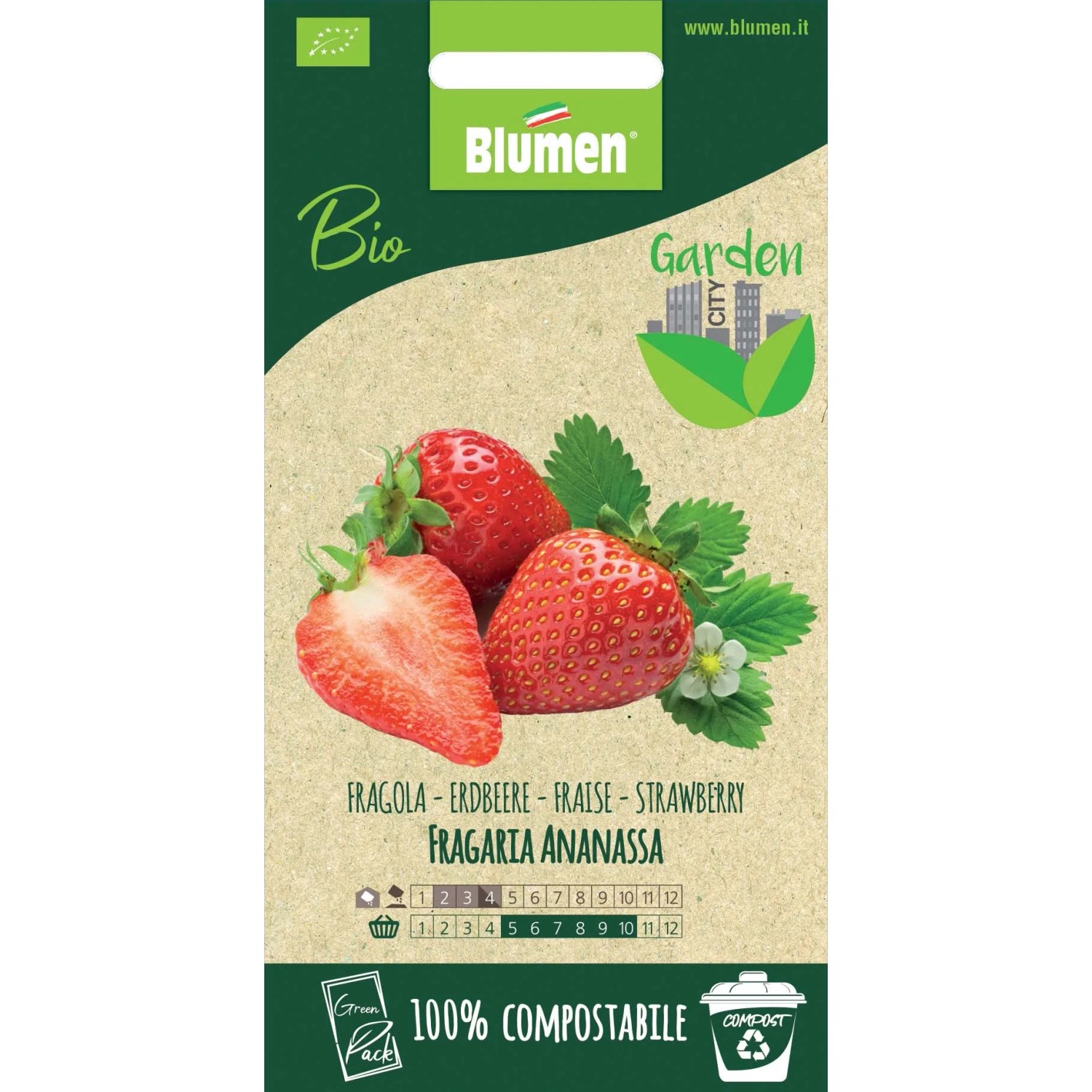 Semi Fragola Ananassa acquista da OBI