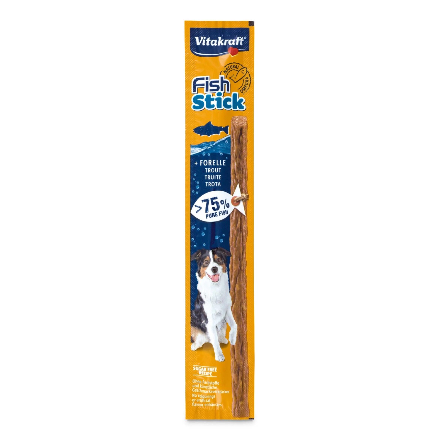 Snack per cani Vitakraft stick alla trota e Omega-6 15 g acquista da OBI